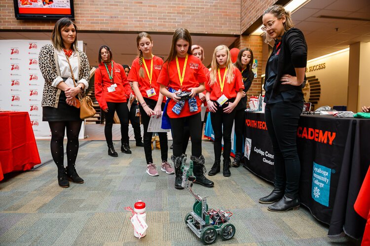 Making room: STEM Goes Red opens the door for girls dreaming of high ...
