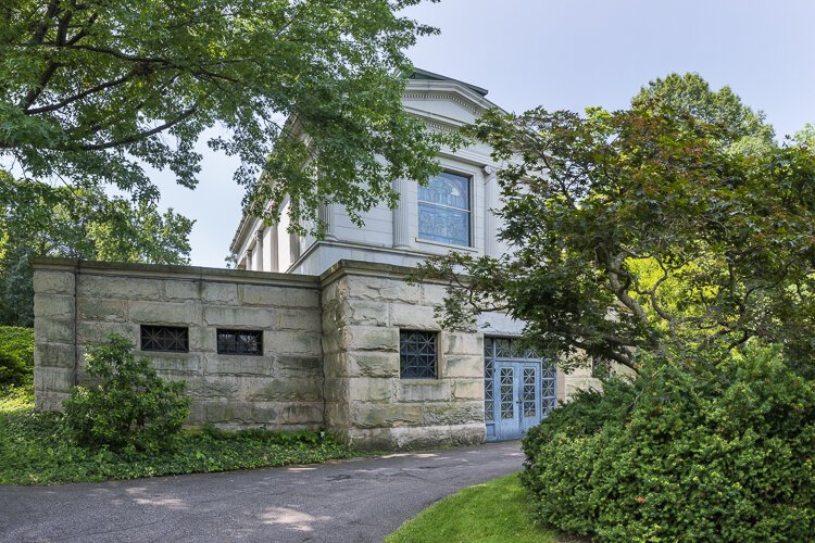 Wade Memorial Chapel, a landmark in Lake View Cemetery