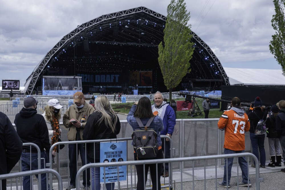 Photos: The 2021 NFL Draft in Cleveland