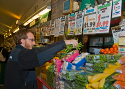 loco locavore: a day with dan scharf, mad shopper
