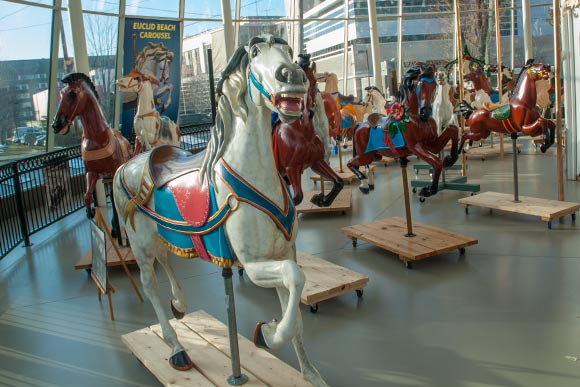 long-dormant euclid beach carousel almost ready to ride