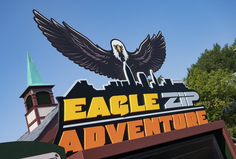 Soar like an Eagle: Zoo opens zip line for a bird’s eye view of the ...